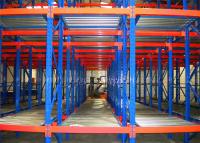 China First In First Out Racking System , Gravity Flow Rack In Warehouse Optional Dimension for sale