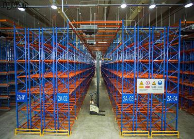 China Cold Rolled Heavy Duty Pallet Racks Supermarket Grocery Fire Proof Durable for sale
