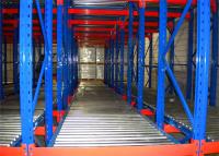 China Warehouse Gravity Flow Pallet Racks Fed Rack System Steel Heavy Duty Racking for sale