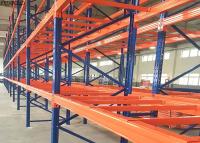 China Easy Operation Heavy Pallet Racking Accessories Included With Q345 SS400 for sale