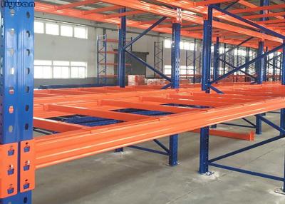 China Industrial Workshop Heavy Duty Pallet Racks Galvanized Surface Treatment for sale