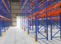 China Industrial Workshop Heavy Duty Pallet Racks Galvanized Surface Treatment for sale