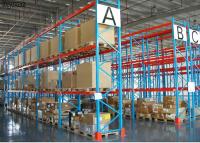 China Q235 Steel Warehouse Heavy Duty Pallet Racks Selective Shelving Powder Coated for sale