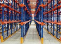 China High Strength Drive In Pallet Racking Powder Coated Steel Q235 Industrial for sale