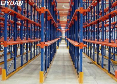China High Strength Drive In Pallet Racking Powder Coated Steel Q235 Industrial for sale
