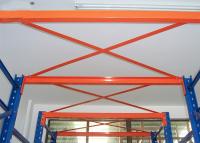 China High Strength Drive In Pallet Racking Powder Coated Steel Q235 Industrial for sale