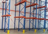 China Drive In Heavy Duty Industrial Racking Corrosion Resistance Depth 1000-2000mm for sale