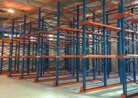 China Forklift Drive In Pallet Racking Powder Coated 2-6 Adjustable Layers Easy Operation for sale