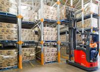 China Forklift Drive In Pallet Racking Powder Coated 2-6 Adjustable Layers Easy Operation for sale