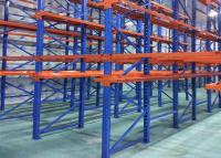 China Safety Handling Drive Through Pallet Racking , Drive In Drive Through Racking System for sale