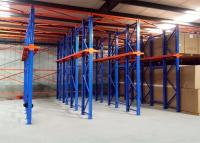 China Safety Handling Drive Through Pallet Racking , Drive In Drive Through Racking System for sale