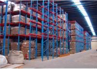 China Adjustable Drive In Pallet Racking Warehouse Metal Storage Rack System for sale