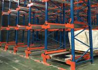China Warehouse Steel Storage Racks Radio Shuttle Shelves Industrial High Capacity for sale