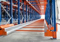 China Powder Coated Radio Shuttle System , Automated Pallet Storage Systems Optional Color for sale