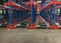 China Powder Coated Radio Shuttle System , Automated Pallet Storage Systems Optional Color for sale