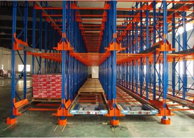 China High Density Q235 Steel Pallet Racking Radio Shuttle Shelving Easy Operation for sale