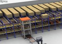 China High Density Q235 Steel Pallet Racking Radio Shuttle Shelving Easy Operation for sale