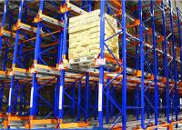 China Safety Radio Shuttle Racking Custom Dimension High Working Efficiency Red Coating for sale