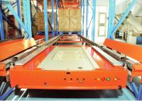 China Safety Radio Shuttle Racking Custom Dimension High Working Efficiency Red Coating for sale