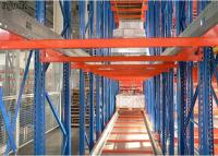 China Flexible Operation Radio Shuttle Racking 1000-5000kgs Blue Orange SS400 for sale