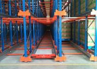 China Flexible Operation Radio Shuttle Racking 1000-5000kgs Blue Orange SS400 for sale