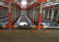 China Flexible Operation Radio Shuttle Racking 1000-5000kgs Blue Orange SS400 for sale