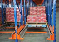 China Flexible Material Racking System , Radio Shuttle Warehouse Racking System for sale