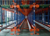 China RAL Color Warehouse Metal Storage Racks , Radio Shuttle System Robot Welding for sale