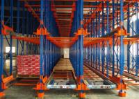 China Safety Radio Shuttle Racking For Industrial Storage Cold - Rolled Steel Q235 for sale