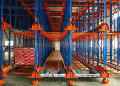 China Safety Radio Shuttle Racking For Industrial Storage Cold - Rolled Steel Q235 for sale
