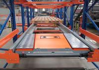 China Durable Radio Shuttle Racking System Dynamic Steel Metal Pallet Rack Storage for sale
