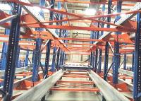 China Easy Operated Radio Shuttle System , Warehouse Metal Racks High Intensive for sale