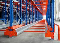 China Easy Operated Radio Shuttle System , Warehouse Metal Racks High Intensive for sale