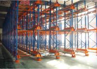 China Easy Operated Radio Shuttle System , Warehouse Metal Racks High Intensive for sale