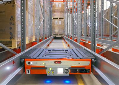 China Steel Radio Shuttle Racking Blue Orange Capacity 1000-5000kgs LIFO FIFO for sale
