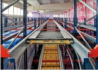 China Radio Shuttle Metal Pallet Rack , Material Racking System Custom Design for sale