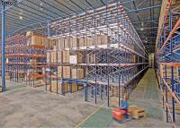 China Steel Structure Radio Shuttle Racking Powder Coated Robot Welding Custom Size for sale