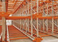 China Radio Shuttle Steel Racking System , Storage Intellectual Pallet Rack Shelves for sale