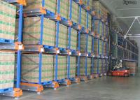 China Radio Shuttle Steel Racking System , Storage Intellectual Pallet Rack Shelves for sale