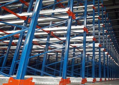 China Moveable Radio Shuttle Racking Metal Pallet Rack Storage Stainless Steel Q235 for sale