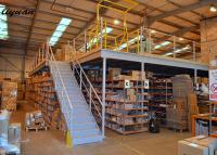 China Industrial Mezzanine Steel Structure Loading Capacity 300-1000 Kg/Sqm Galvanized Optional for sale