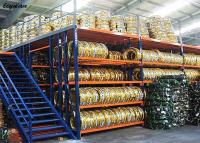 China Industrial Mezzanine Steel Structure Loading Capacity 300-1000 Kg/Sqm Galvanized Optional for sale