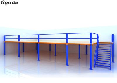 China Anti - Rust Industrial Mezzanine Floor Capacity 1000-5000kgs Depth 1350mm for sale