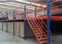 China Steel Mezzanine Floor Construction , Mezzanine Structure RAL Color System for sale
