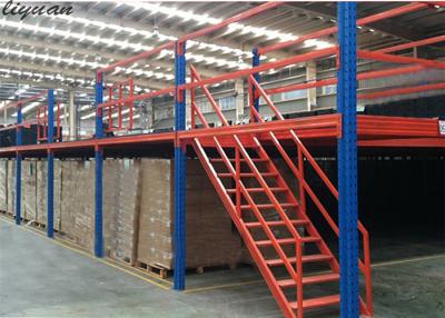 China Steel Mezzanine Floor Construction , Mezzanine Structure RAL Color System for sale