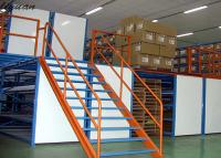 China Powder Coated Industrial Mezzanine Floor Capacity 1000-5000kgs 80*50/100*50mm for sale
