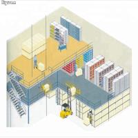 China Warehouse Storage Industrial Mezzanine Floor Steel Attic Style Loft Racking Platform for sale