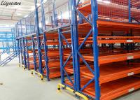 China Warehouse Storage Mezzanine Racking System Powder Coated Surface Stable for sale