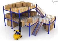 China Customized Storage Mezzanine Racking System Steel Structure Corrosion Protection for sale