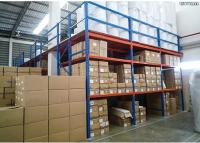 China Customized Storage Mezzanine Racking System Steel Structure Corrosion Protection for sale